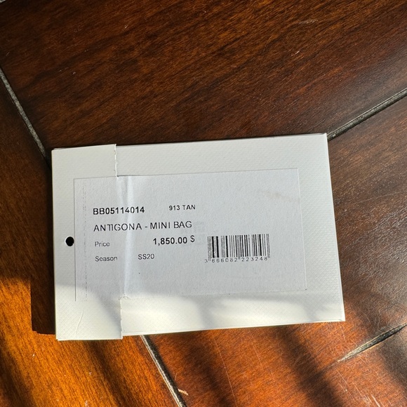 Givenchy | Bags | Givenchy Mini Antigona Cognac Tan Camel Dust Bag Tags ...